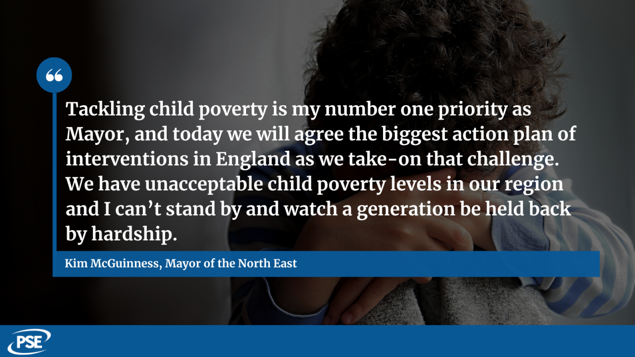 Mayor unveils plan to tackle child poverty | Public Sector News